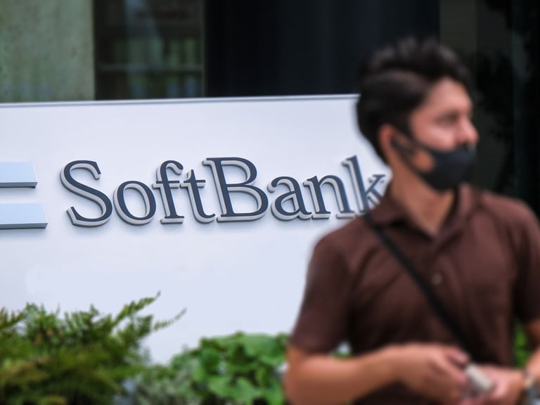 Tech stocks hit after SoftBank posts record $23bn loss