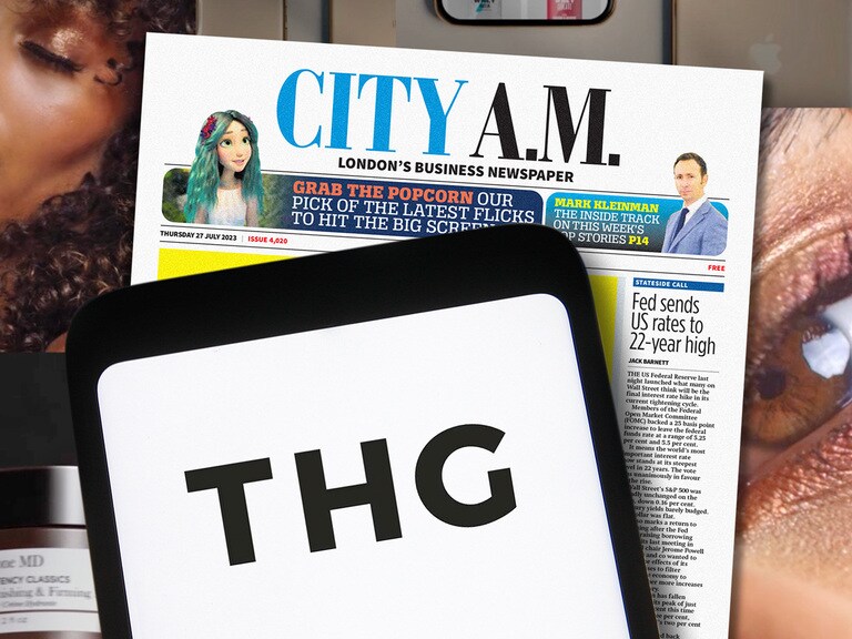 THG share price up over 7% on City A.M. purchase