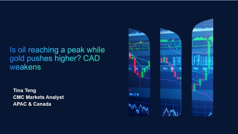 Is oil reaching a peak while gold pushes higher? | CMC Markets